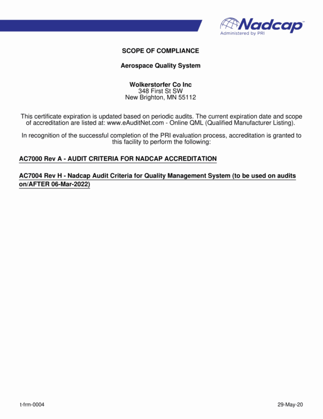 Nadcap Eauditnet Nadcap Subscribers And Suppliers Attend Symposium In